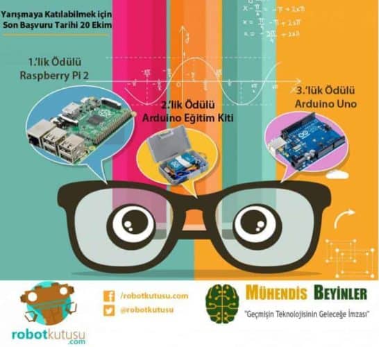Arduino ve Raspberry Pi Ödüllü Yarışma - Mühendis Beyinler Arduino ve Raspberry Pi Ödüllü Yarışma - Mühendis Beyinler