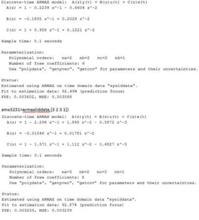 MATLAB System Identification Toolbox ile Farklı Metodlar için Black Box ...