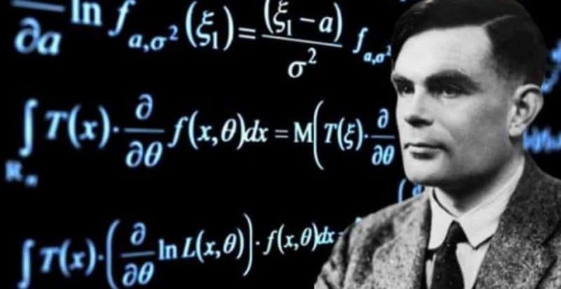 Alan Turing ve Apple Logosu - Mühendis Beyinler