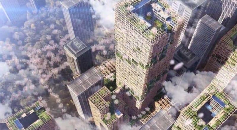 Dünyanın En Büyük Ahşap Gökdeleni: W350 Tower - Mühendis Beyinler